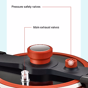 Fine Iron Pressure Cooker, Efficient Fast Cooking, Multifunctional Design, Scientific, 7 Liters Capacity, Suitable for Induction, Gas Stove, Electric Stove, Ceramic Stove