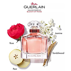 Guerlain Mon Bloom of Rose Eau De Parfum Spray for Women, 3.3 Ounce