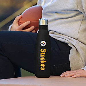 FOCO Pittsburgh Steelers NFL Wordmark Chill Water Bottle