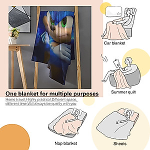 Cartoon Blanket Super Soft Flannel Throw Blanket Light Weight Blanket for Bed Couch Living Room 50"x40"