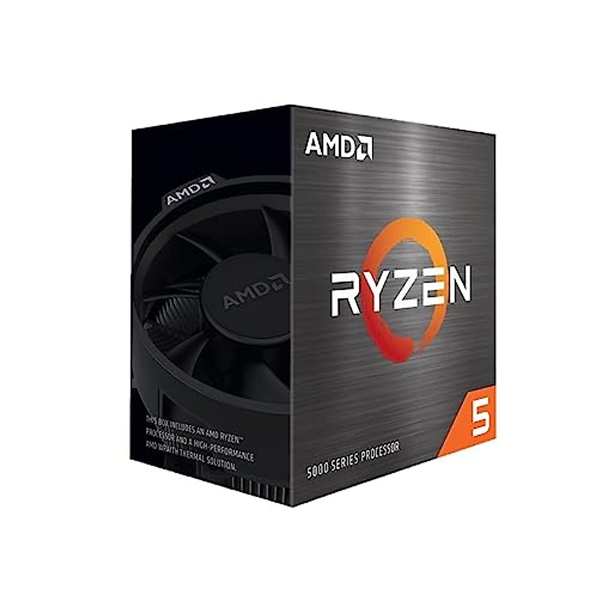 AMD Ryzen™ 5 4500 6-Core, 12-Thread Unlocked Desktop Processor with Wraith Stealth Cooler