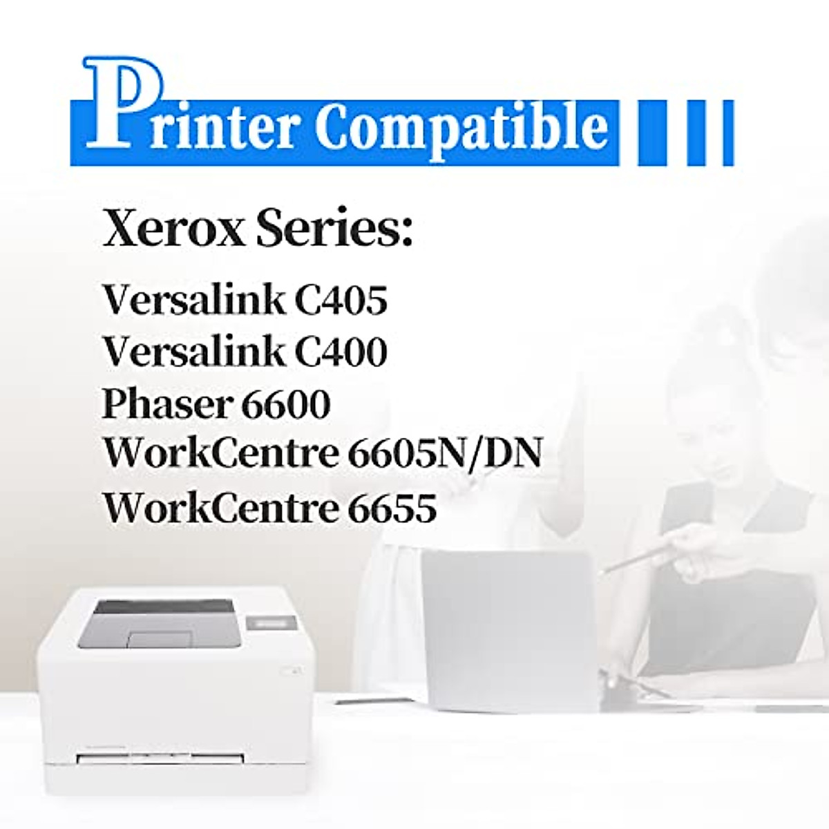 Coloner Compatible 108R01124 C405 C400 Waste Toner Cartridge for Xerox Versalink C400 Waste Cartridge Box Xerox Phaser 6600 WorkCentre 6605N 6605DN 6655 Wast Toner Container
