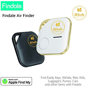 Findale Smart GPS Tracker- Find anything in a click of a button - Compatible with "Find My" IoS App
