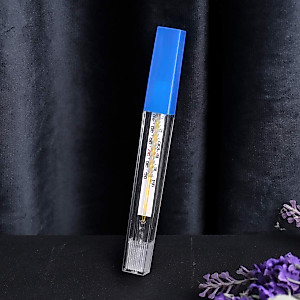 Ruiyx Glass Oral Temperature for Fever Test, Temperature Axillar Temperature 94-108 °F Armpit Fast Reading Fever Indicator