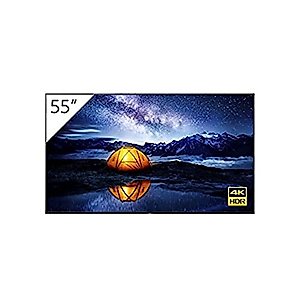 Sony FW-55BZ40H 55-inch BRAVIA 4K Ultra HD HDR Professional Display - 54.6" LCD - 3840 x 2160 - Direct LED - 850 Nit - 2160p - HDMI - USB - Wireless LAN - Ethernet - Black
