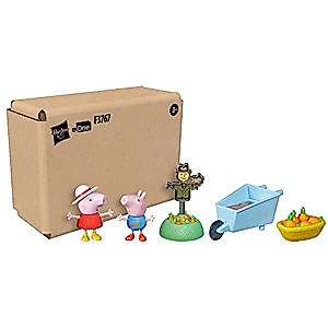 Peppa Pig Peppa's Adventures Peppa's Growing Garden Preschool Toy, with 2 Figures and 3 Accessories, for Ages 3 and Up