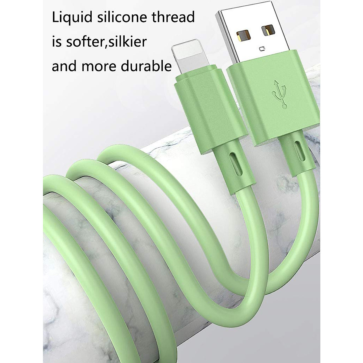 5 Pack 6ft iPhone Charger Cables MFi Certified Lightning Charging USB Data Cord High Speed Cable Compatible with iPhone 14 Pro Max Plus 13 Mini 12 11 X XS XR XS Max 8 7 iPad Pro iPad AirPods Pro