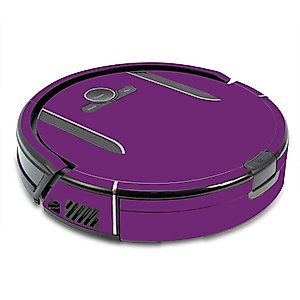 MightySkins Skin Compatible with Shark Ion Robot R85 Vacuum - Solid Purple | Protective, Durable, and Unique Vinyl Decal wrap Cover | Easy to Apply, Remove, and Change Styles | Made in The USA