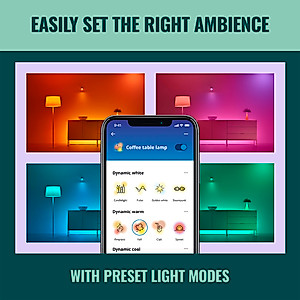 WiZ Connected 120W PAR38 Color LED Smart Light Bulbs - Connects to Your Wi-Fi - E26 Smart Bulb - Control with Voice or App + Activate with Motion - Matter Compatible - 1 Pack
