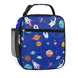 ProCattle Reusable Lunch Box for Men Boys, Small Lunch Bag for Teen/Man/Adult/Student Reusable Portable Lunchbox for Work Office School Picnic-Black