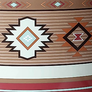 SKL Home Southwest Sunset Waste Basket, Terra