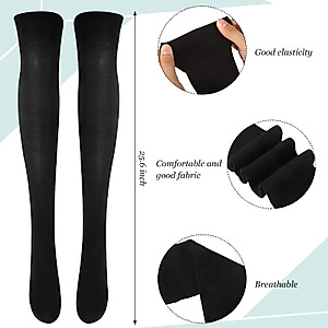 Haysandy 4 Pcs Women Elf Costume Renaissance Traditional Irish Dress Medieval Fairy Costume Elf Ears for Halloween Cosplay(2X Large,Green, Black)