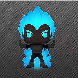 Funko Pop! Animation Dragonball Vegeta Powering Up Glow in Dark Exclusive #713