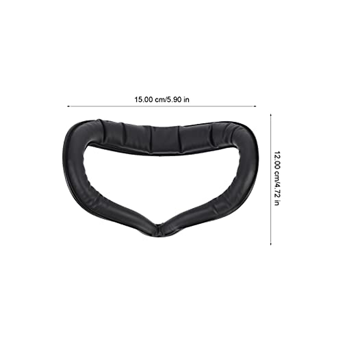 Hemobllo vr mask Accessories 2 face pad VR Lens Cover Light Phone 2 VR Facial for VR Headset Anti- Sweat VR Headset Protector Facial Accessories VR Facial Interface pu Nose Pads Care