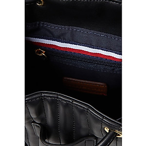 Tommy Hilfiger Luisa Mini Backpack-Quilt PVC Black One Size