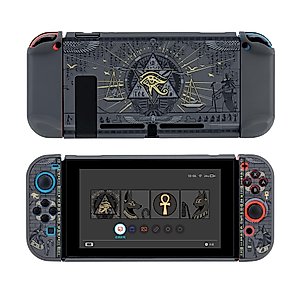 GeekShare Protective Case for Switch, Slim Cover Case Compatible with Nintendo Switch and Joy-Con - Shock-Absorption and Anti-Scratch (Land of Mystery) [Video Game]