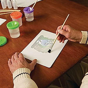 S&S Worldwide S&S Aquapaintings In The Garden (Pack of 12)