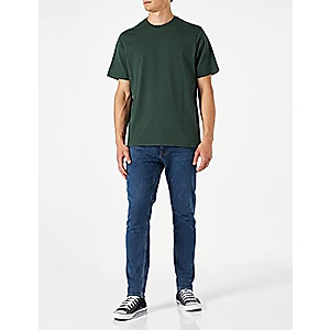 Amazon Essentials Men's Short-Sleeve Crewneck T-Shirt, Pack of 2, Dark Green, XX-Large