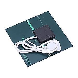 Portable Solar Charging Panel, 1W 5.5V Environmental Protection Outdoor Solar Panel Charger for Small Fans, Small Motors, LED Lights, Mobile Power, Mobile Phones, etc.
