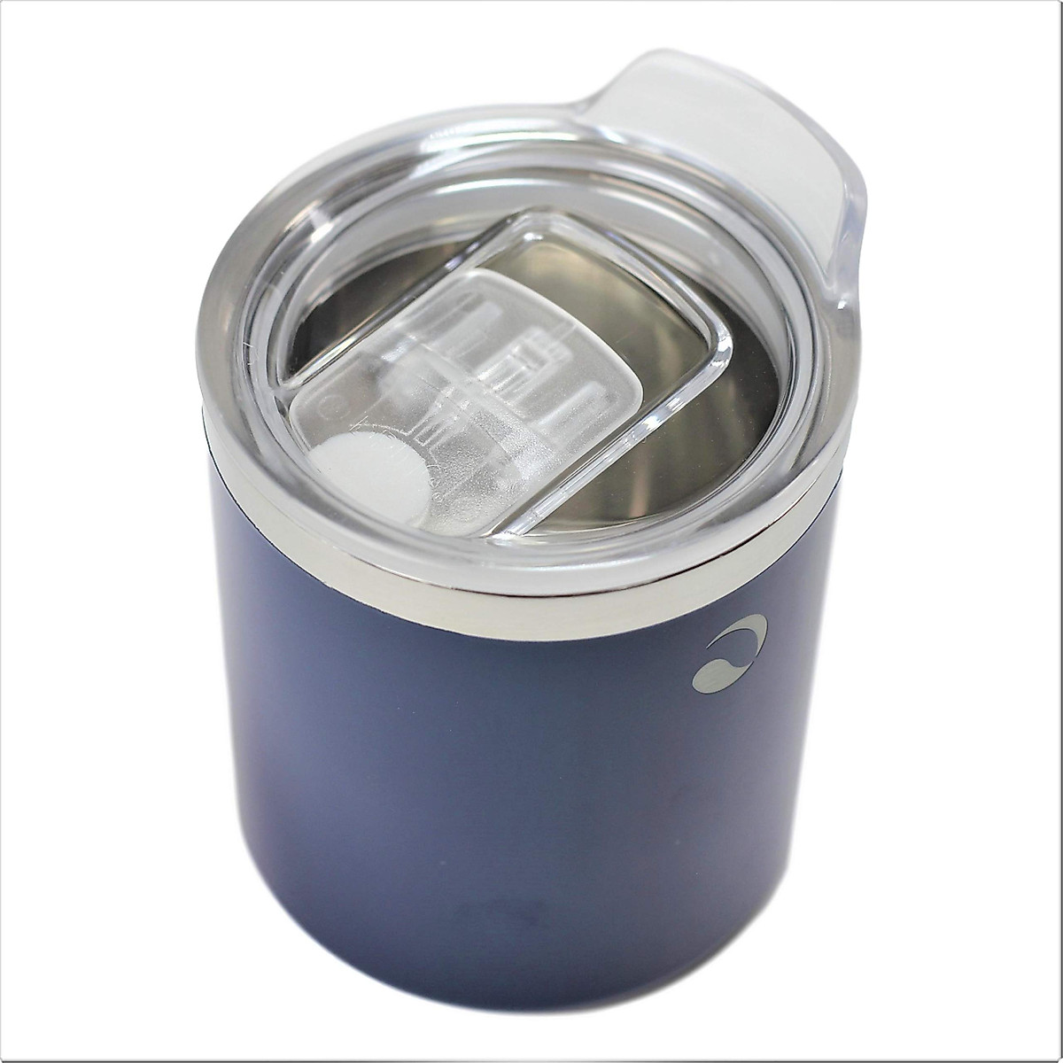 Drinco- 10oz Stainless Steel Tumbler, Vacuum Insulated Tumbler Whiskey Glass, Rocks Glass, GULT (10oz Whiskey Tumbler, Prussian)