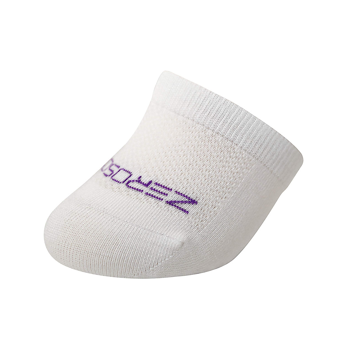 ZeroSock Womens Bamboo Viscose Toe Capper Socks With Grip (4 Pairs Per Box)