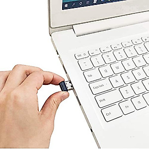 USB ANT+ Stick Dongle Adapter Wireless Receiver for Zwift, TheSufferfest, TrainerRoad, Rouvy to Upgrade Bike Trainer U1