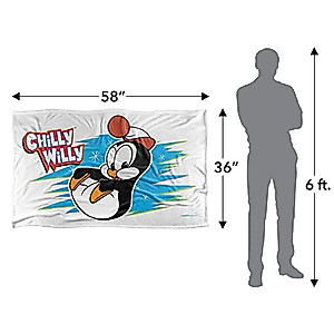 Chilly Willy Chilly Silky Touch Super Soft Throw Blanket 36" x 58"