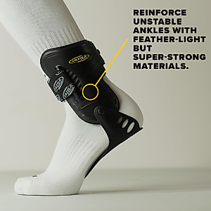 Ultra High-5® Ankle Brace – Advanced Reinforcement & Recovery for Chronic Ankle Instability & Reoccurring Joint Pain, Versatile Fit for Both Ankles, Ideal for Athletes & Active Lifestyles