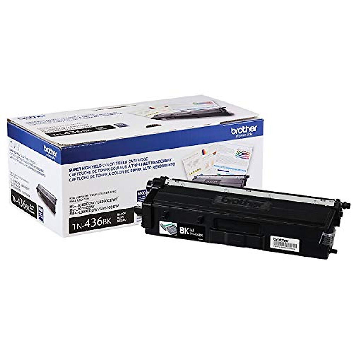 Brother TN-436 Super High Yield Toner Cartridge Set (6,500 Yield)
