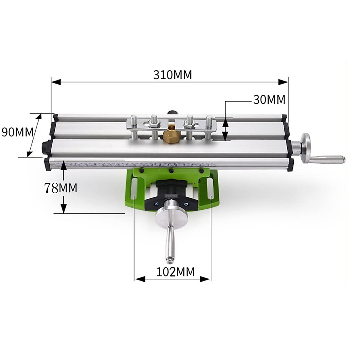 Mini Precision Milling Machine Worktable Multifunction Drill Vise Fixture Working Table(BG6300)
