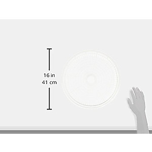 NESCO TR-2 White Plastic Round 15 1/2" Add-A-Trays, to fit 1000 Series Food Dehydrators, 2 Pack