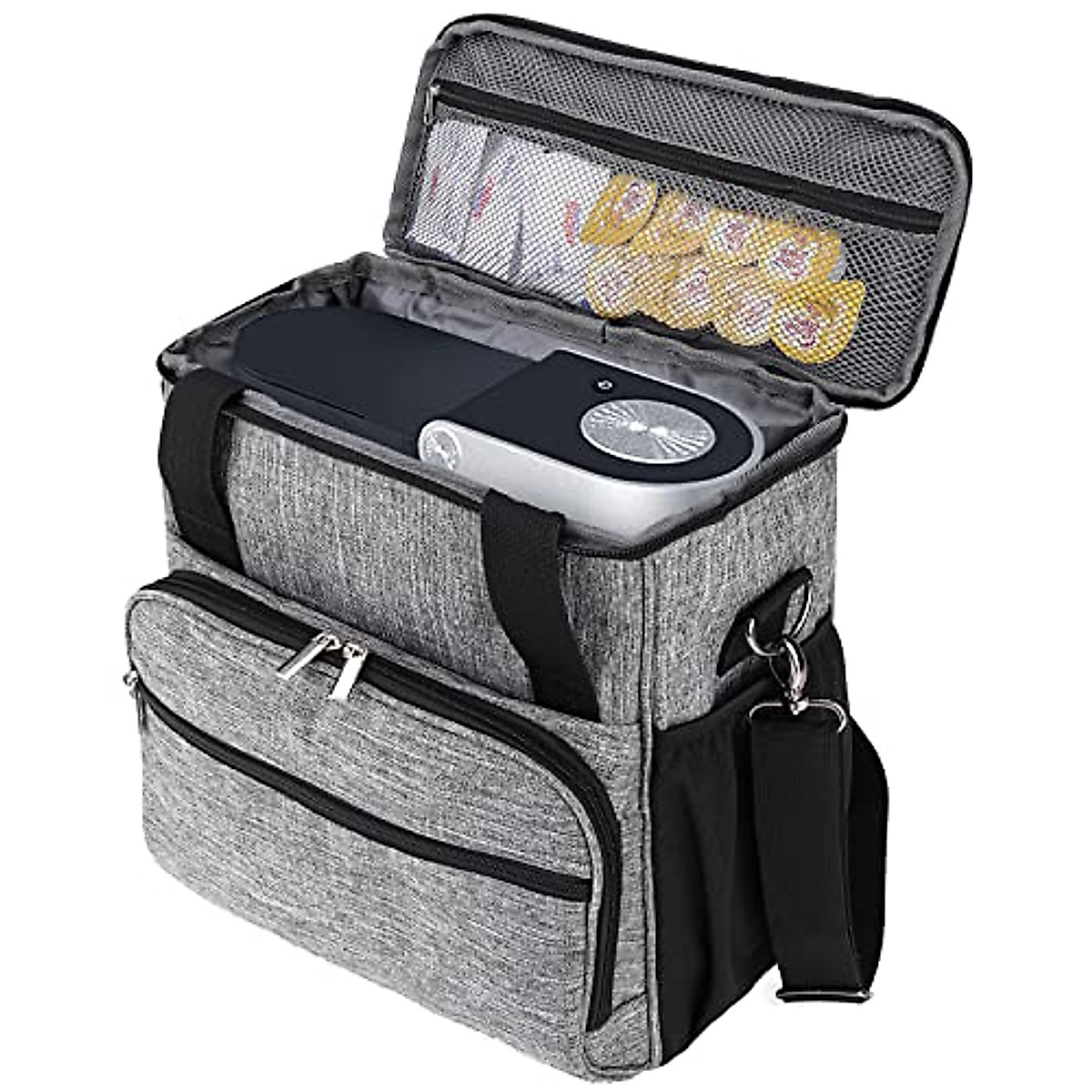 Coffee Maker Carring Bag for Keurig K-Mini or K-Mini Plus, Storage Mini Tote Case for Travel, Grey