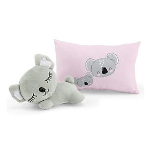 Emily Rose 18 Inch Doll Clothes & Accessories PJ Pajamas Outfit | Koala 18" Doll Pajama Gift Set with Doll Slippers, Pet Koala Toy and Doll Pillow Accessory!