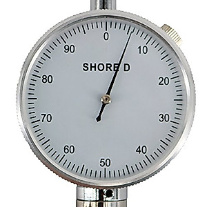 Graigar LX-D Shore D Hardness Tester Shore D Durometer 0~100HD to Testing of Resin, Acryl, Plexiglas, Thermos Plastic Rubber, Printing Plate, Fibred