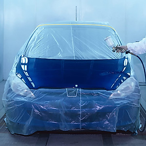 MyLifeUNIT Tape and Drape, 6 Pack Masking Paper with Tape for Automotive Painting