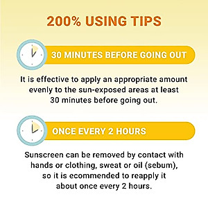 Derma B Everday Sun Block Sunscreen SPF 50+ PA++++ 6.71 Fl Oz, 200ml | Big Size SPF Moisturizer | Facial Body Sunblock | Korean Sunscreen Lotion