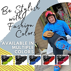 Ski Boot Traction Cleats - (Adult & Youth Sizes, Classic Version) - Adjustable Comfort Soles for Protection While Walking in Skiing Boots, for Men, Women, & Youth (Black, Adult)