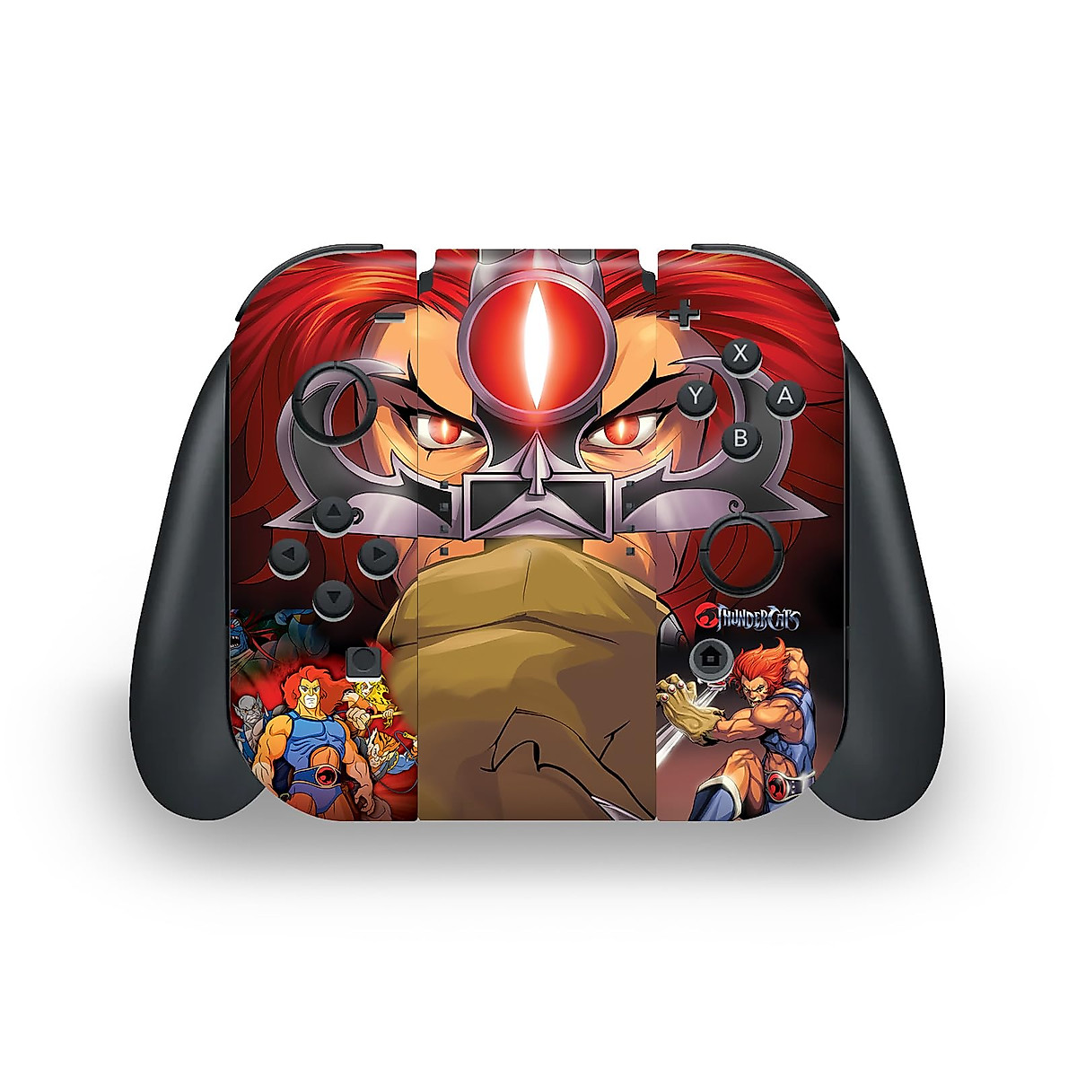 Head Case Designs Officially Licensed Thundercats Lion-O Graphics Vinyl Sticker Gaming Skin Decal Cover Compatible With Nintendo Switch OLED Bundle