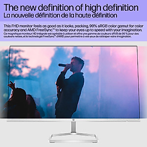 HP 27-inch M27f FHD Monitor
