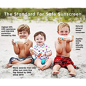 thinksport Kid's Safe Sunscreen, SPF 50 Plus, 3 Fluid Ounce