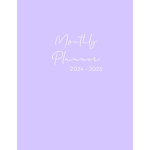 2024-2025 Monthly Planner: 2 Year Schedule Organizer | 24 Months from January 2024 to December 2025