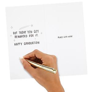 Hallmark Shoebox Funny Graduation Gift Card Holders or Money Holders, You're Always Awesome (6 Cards with Envelope)