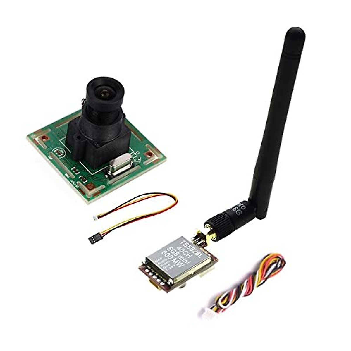 Replacement Part For Mini TS5828L Micro 5.8G 600mW 40CH Mini FPV Transmitter With Digital Display For RC Quadcopter FPV - (Color: TS5828L Camera NTSC)