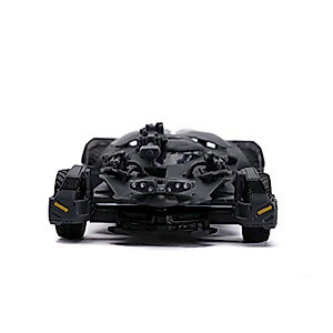 Jada Toys DC Comics Justice League Batman & Batmobile 1:32 Die - Cast Vehicle with Figure,Black