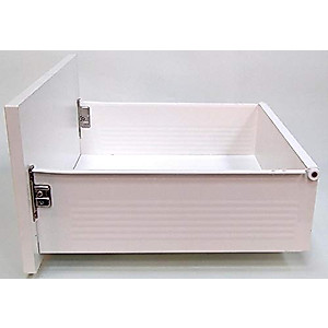 Metal Drawer Box Replacement with Slides - Slide Out Metal Sides and Slides Choose Your Width, 20" deep (6" High)