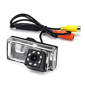 for Toyota Land Cruiser LC 100 /LC120 Prado/LC200 2002~2009 Car Rear View Camera+8LED Back Up Reverse Parking Camera/Plug Directly
