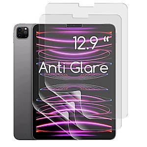 KEANBOLL 3 PCS Matte Screen Protector for iPad Pro 12.9 M2/M1 Chip,iPad Pro 12.9 inch 2022-2018(6th/5th/4th/3rd) Model, Anti Glare Screen Protector, Anti Fingerprint Screen Filter