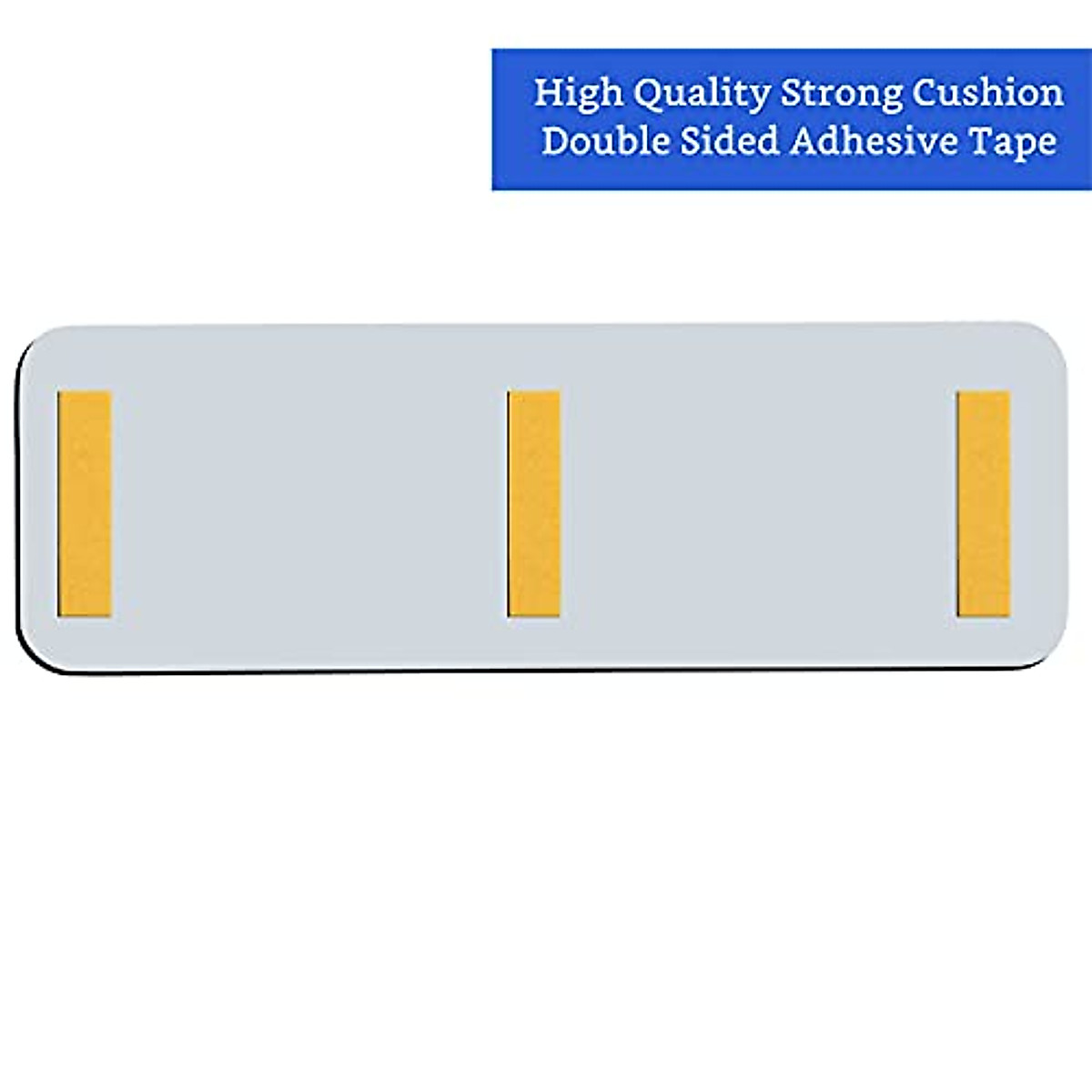 Employees Must Wash Hands Sign (Brushed Aluminum 9 in x 3 in) - Wash your Hands Sign - Restroom Signs for Business - Restaurant Signs