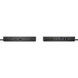 Dell WD19 130W Docking Station (with 90W Power Delivery) USB-C, HDMI, Dual DisplayPort, Black (Renewed)