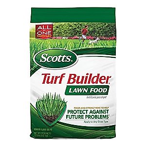 Scotts Turf Builder Lawn Food - Fertilizer for All Grass Types, 5,000 sq. ft., 12.5 lbs.